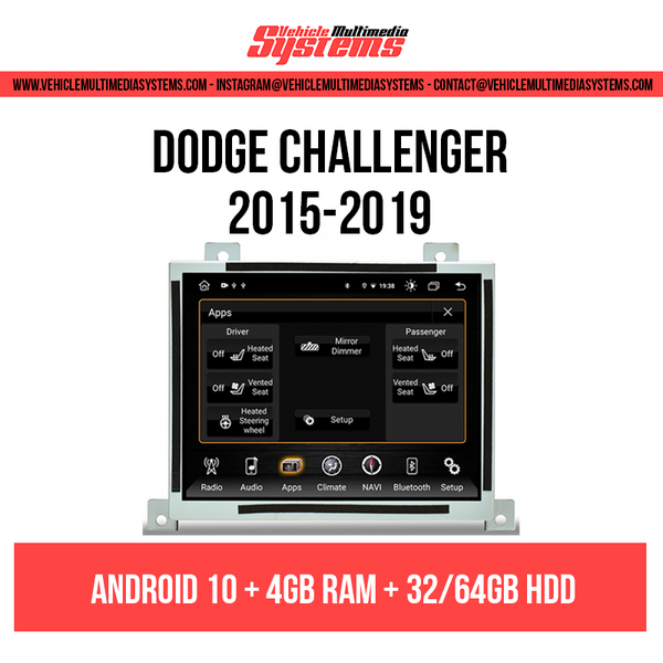 Dodge Challenger | 2015-2019 | Android Screen – Vehicle Multimedia Systems