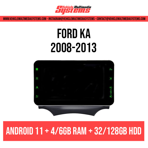Ford KA | 2008-2013 | Pantalla de Android – Vehicle Multimedia Systems
