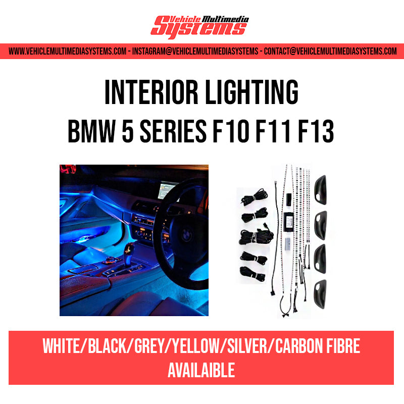 BMW 5 Series | F10 F11 F18 | OEM Style | Ambient Light Kit– Vehicle ...