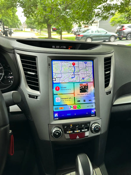 Subaru Outback | 2009-2014 | Android Screen | Tesla Style – Vehicle ...