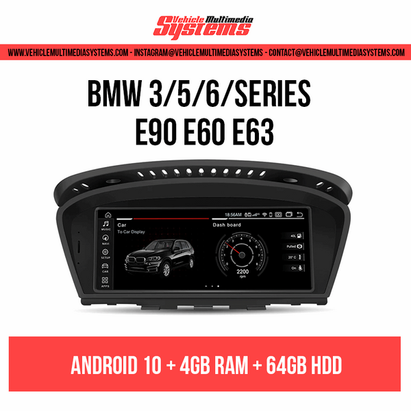 BMW 3 Series 5 Series 6 Series | E90 E60 E63 | Android Screen – Vehicle ...