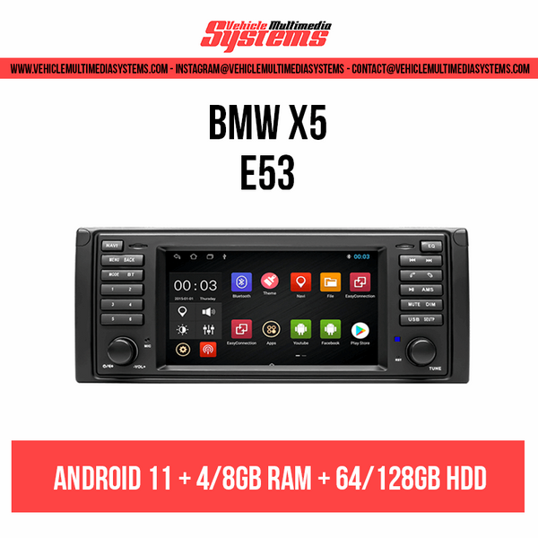BMW X5 | E53 | Android Screen – Vehicle Multimedia Systems