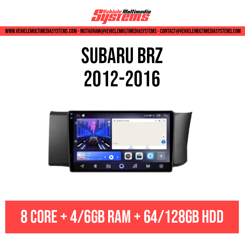 Subaru BRZ | 2012-2016 | Android Screen– Vehicle Multimedia Systems