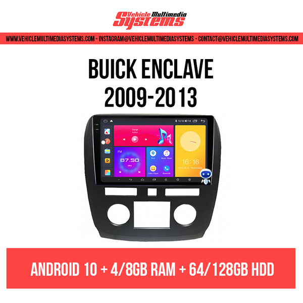 Buick Enclave | 2009-2013 | Android Screen – Vehicle Multimedia Systems