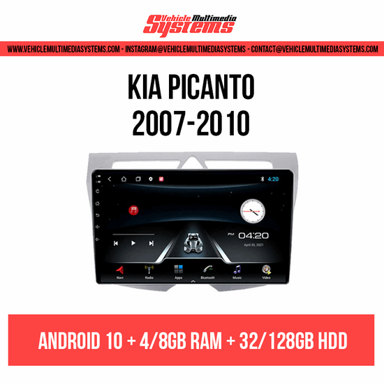 Kia Picanto | 2007-2010 | Android Screen– Vehicle Multimedia Systems