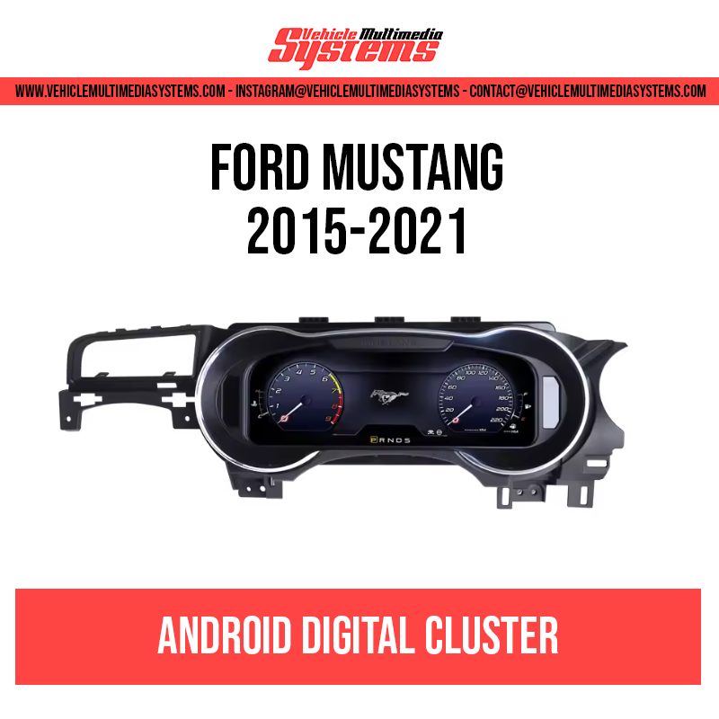 Ford Mustang | 2015-2021 | Digital Cluster– Vehicle Multimedia Systems