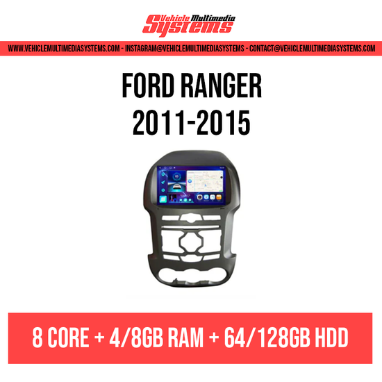 Ford Ranger | 2011-2015 | Android Screen– Vehicle Multimedia Systems