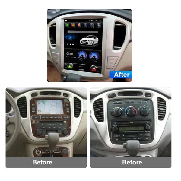 Toyota Highlander | 2001-2007 | Android Screen – Vehicle Multimedia Systems