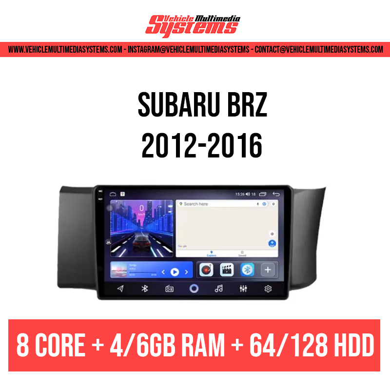 Subaru BRZ | 2012-2016 | Android Screen– Vehicle Multimedia Systems