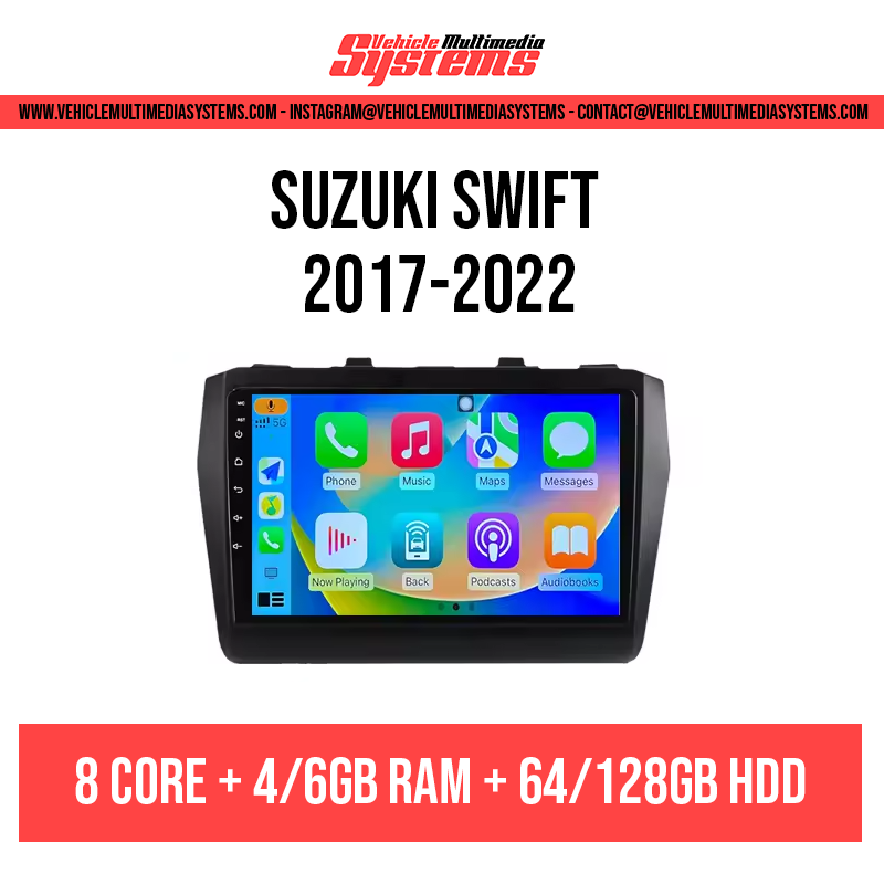 Suzuki Swift | 2017-2022 | Android Screen– Vehicle Multimedia Systems