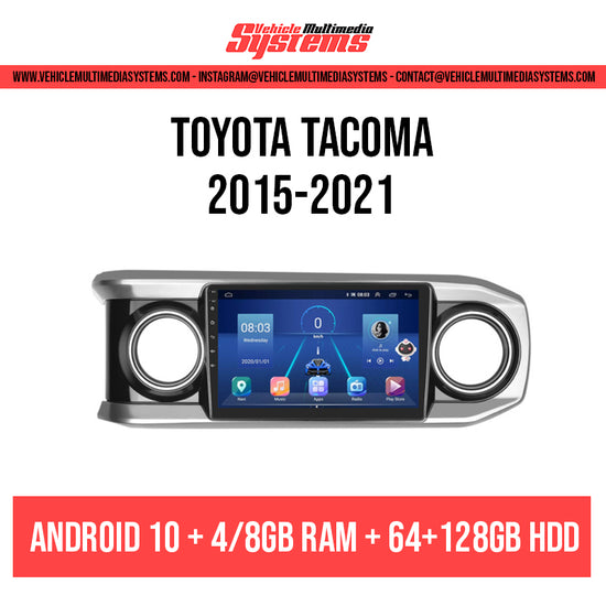 Toyota Tacoma | 2015-2021 | LHD | Android Screen– Vehicle Multimedia ...