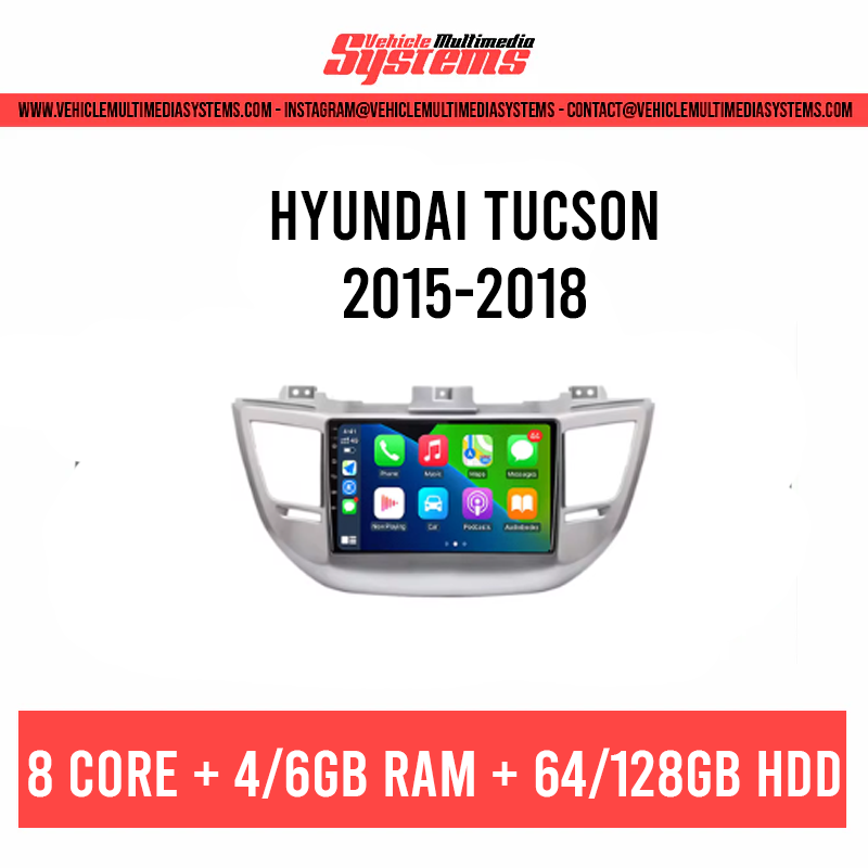 Hyundai Tucson | 2015-2018 | Android Screen– Vehicle Multimedia Systems