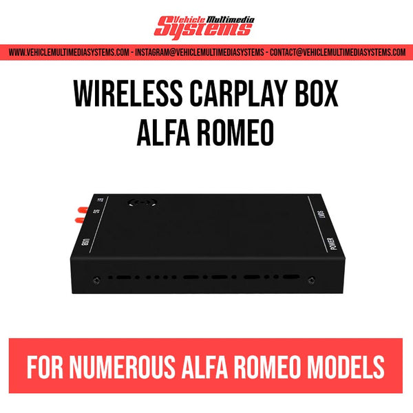 Alfa Romeo | Wireless Carplay Box – Vehicle Multimedia Systems