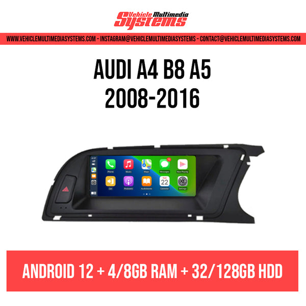 Audi A4 A5 B8 | 2008-2016 | Android Screen | Flush Style – Vehicle ...