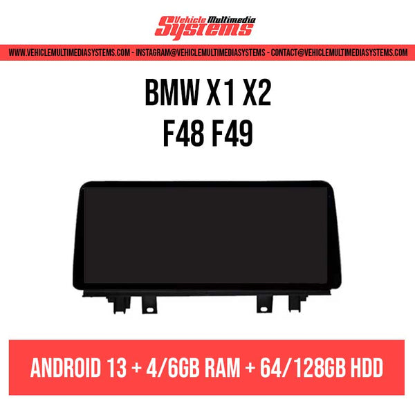 BMW X1 X2 | F48 F49 | Android Screen | NBT, EVO – Vehicle Multimedia ...