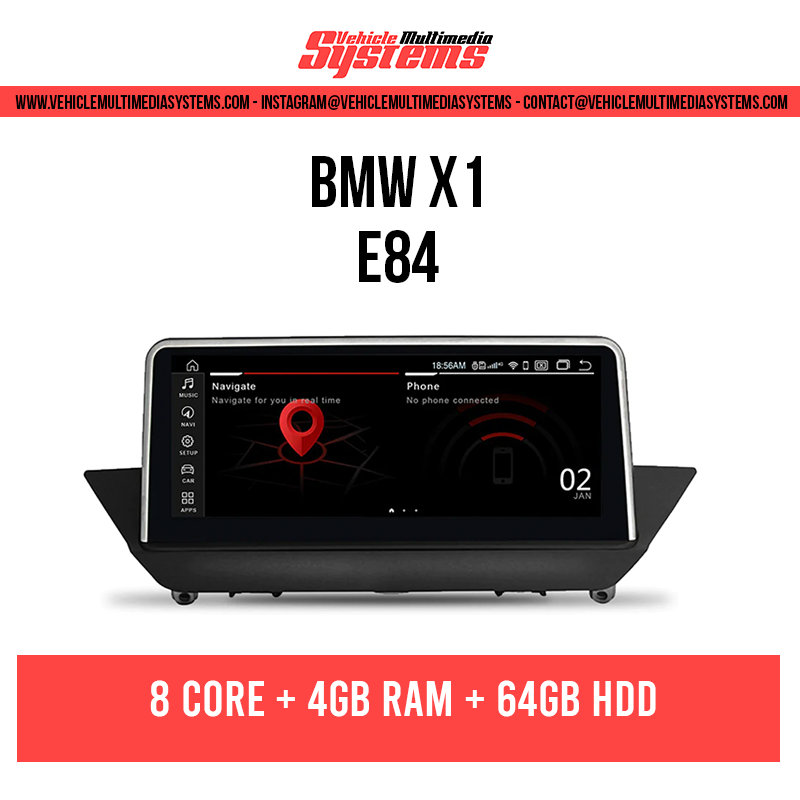 BMW X1 | E84 | Android Screen– Vehicle Multimedia Systems