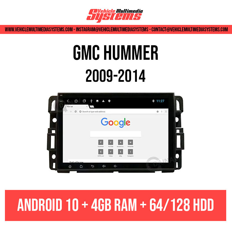 GMC Hummer | 2014-2018 | Pantalla Android– Vehicle Multimedia Systems