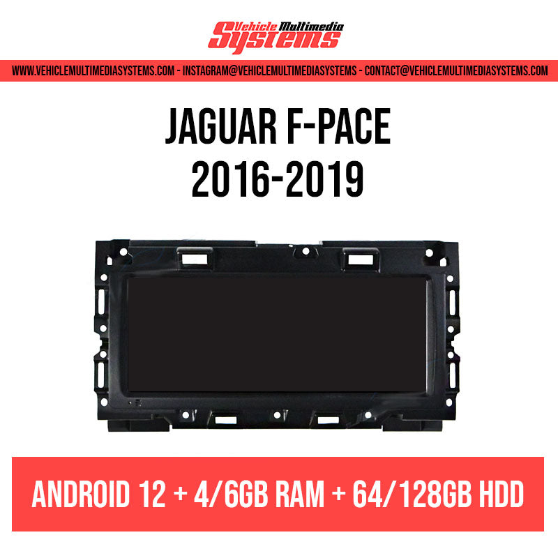 Jaguar F-Pace | 2016-2019 | Android Screen + AC Panel– Vehicle ...