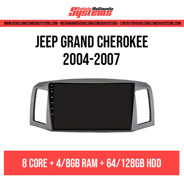 Jeep Grand Cherokee | 2004-2007 | Android Screen – Vehicle Multimedia ...