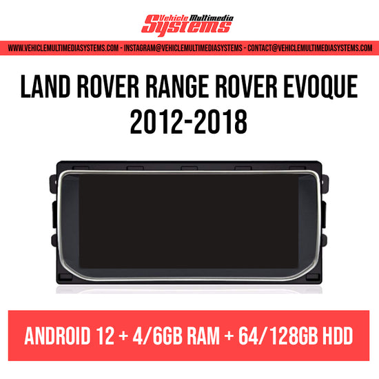 Land Rover Range Rover Evoque | 2012-2018 | Android Screen + AC Panel ...