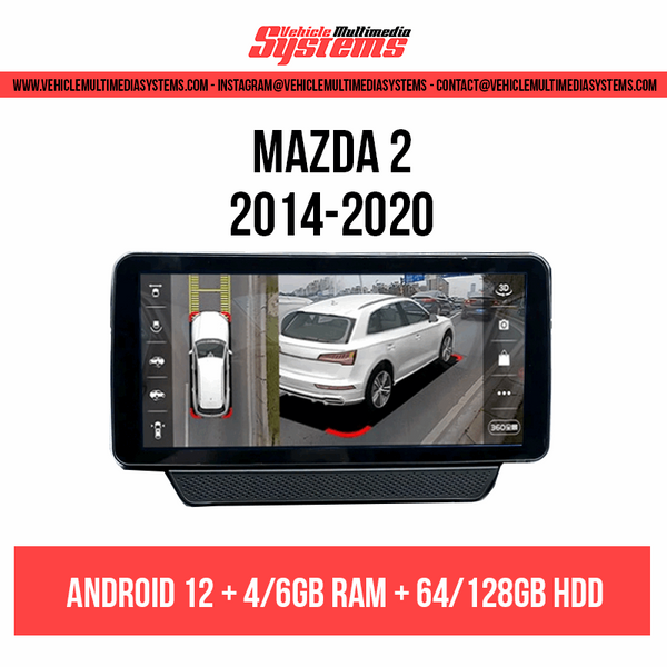 Mazda 2 | 2014-2020 | Android Screen – Vehicle Multimedia Systems