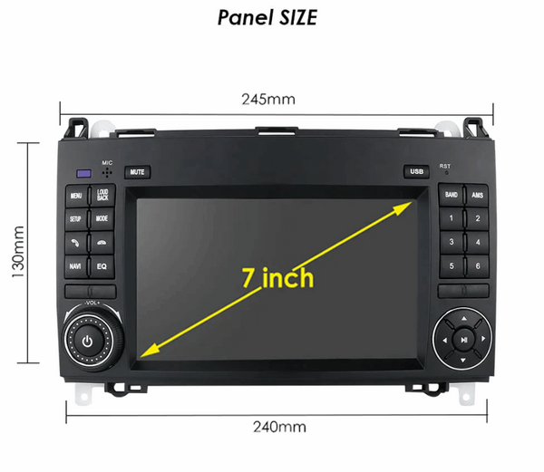 Mercedes Sprinter Van | 2010-2016 | Android Screen – Vehicle Multimedia ...