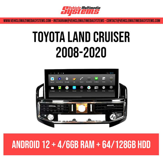 Toyota Land Cruiser | 2008-2020 | Android Screen– Vehicle Multimedia ...