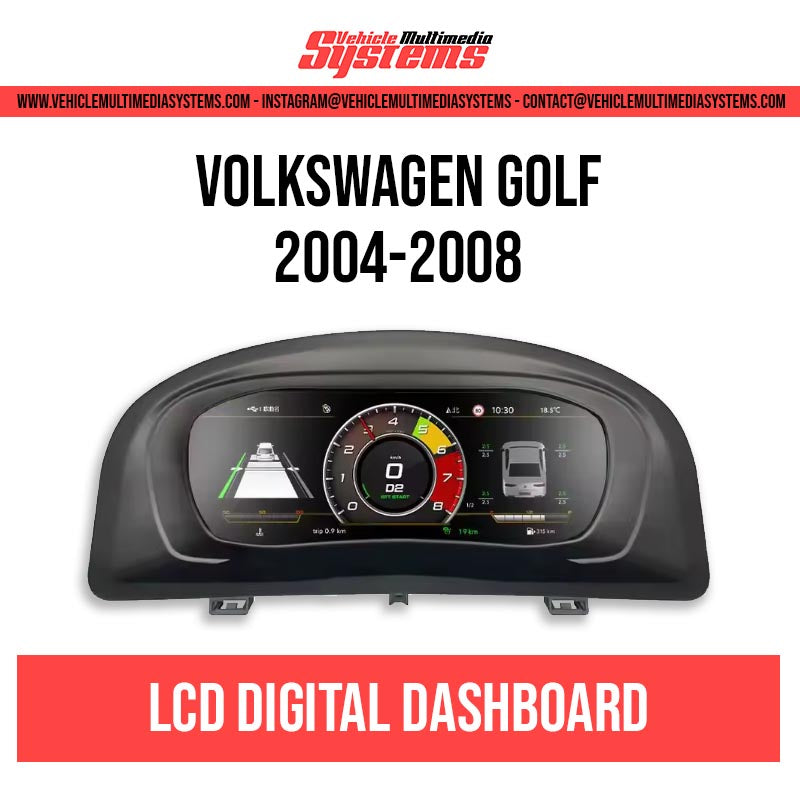 Volkswagen Golf | MK 5 (2004-2008) | Digital Cluster– Vehicle ...