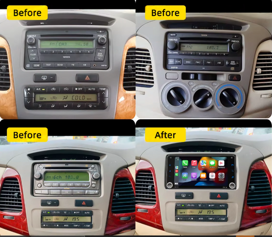 Toyota Innova | 2003-2015 | Android Screen– Vehicle Multimedia Systems