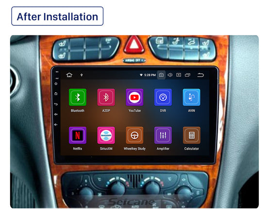 Mercedes-Benz CLK-Class | 2002-2005 | Android Screen– Vehicle ...