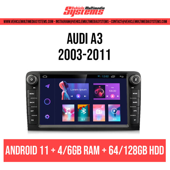 Audi A3 | 2003-2011 | Android Screen– Vehicle Multimedia Systems