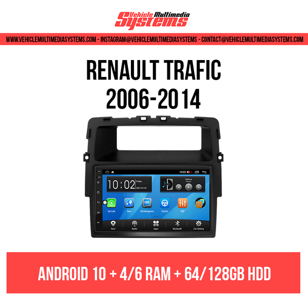 Renault Trafic | 2006-2014 | Pantalla Android – Vehicle Multimedia Systems