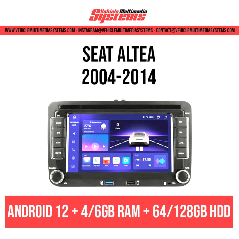Seat Altea | 2004-2014 | Android Screen– Vehicle Multimedia Systems