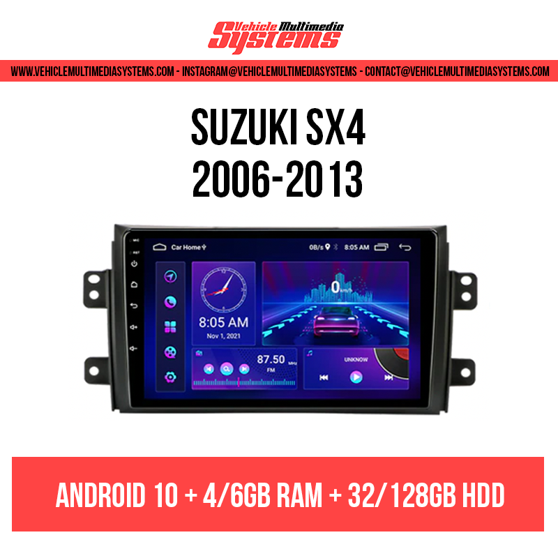 Suzuki SX4 | 2006-2013 | Android Screen– Vehicle Multimedia Systems