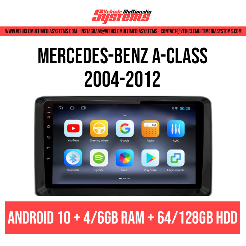 Mercedes-Benz A-Class | 2004-2012 | Android Screen– Vehicle Multimedia ...