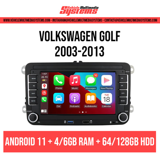 Volkswagen Golf | 2003-2013 | Android Screen– Vehicle Multimedia Systems